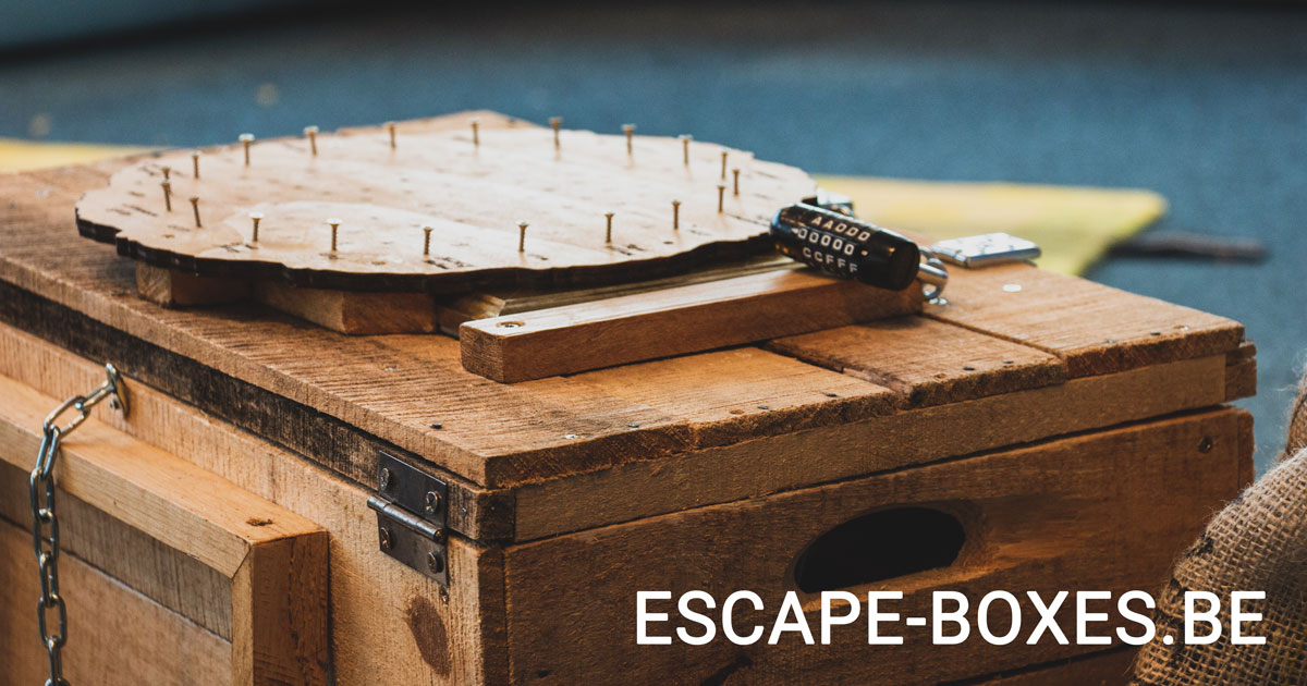 ESCAPE-BOXES - Escape game op verplaatsing & escape box huren